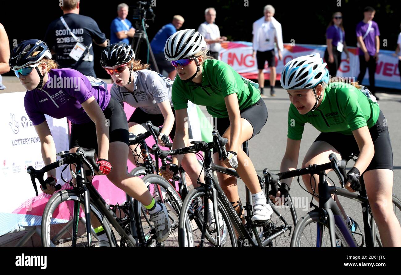 England South's Laura Curle (left) England South East's Flora Perkins ...
