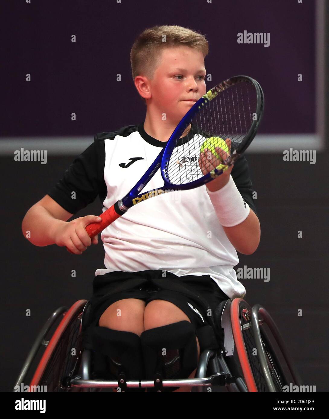 England's Ben Bartram during the Wheelchair Tennis Competition Stock ...