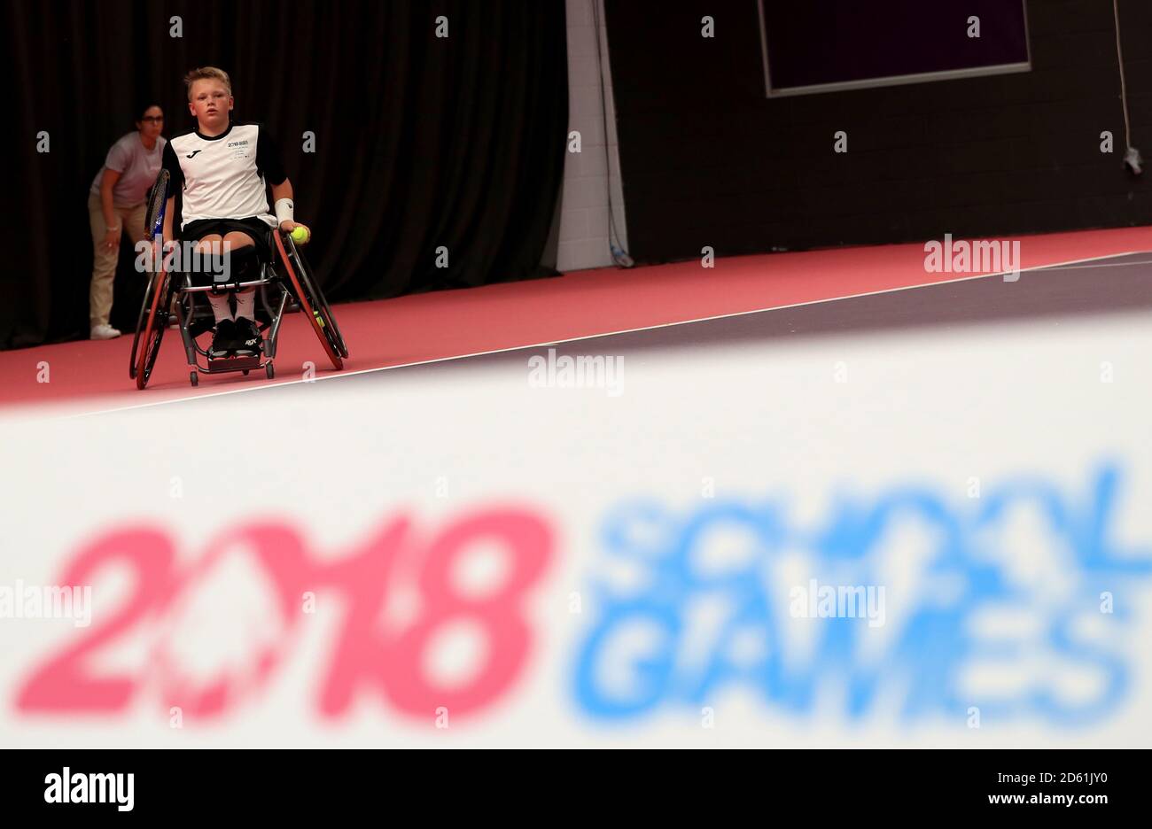 England's Ben Bartram during the Wheelchair Tennis Competition Stock ...