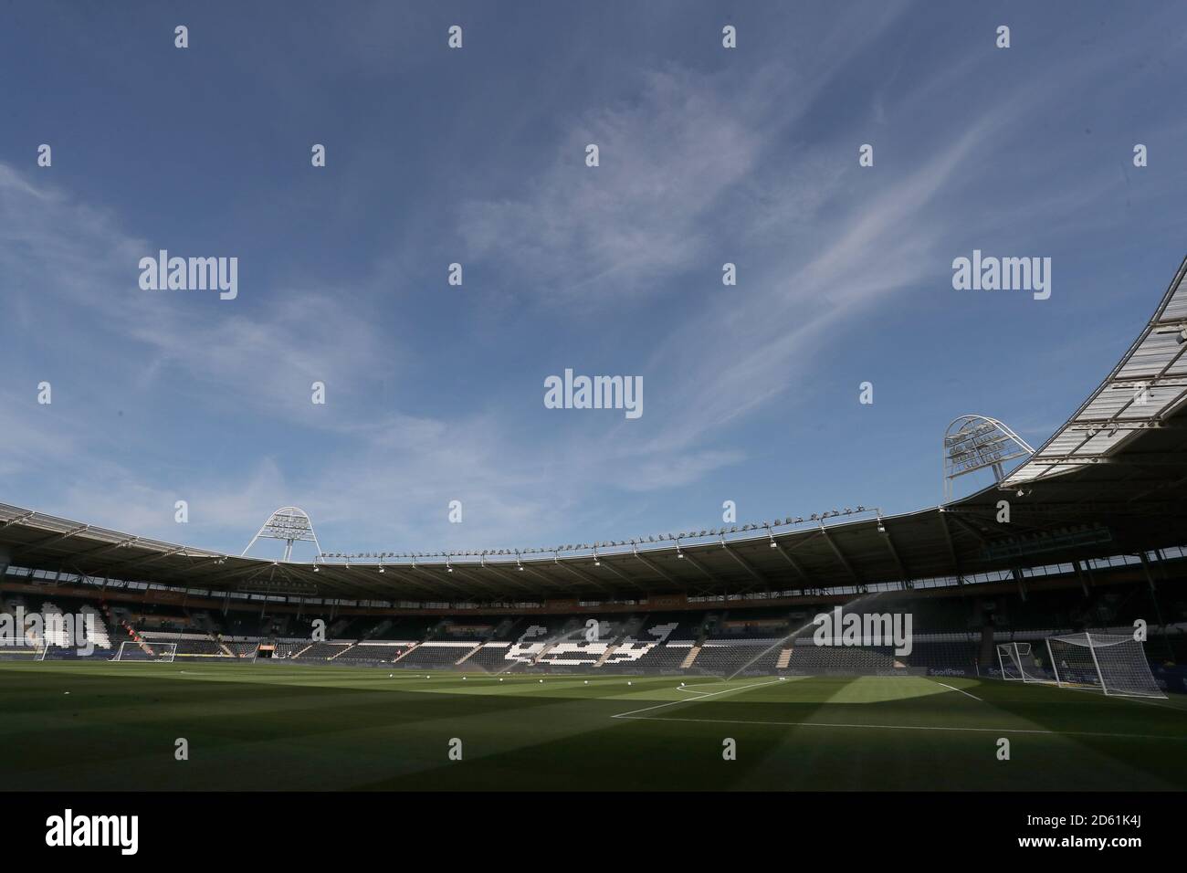 Generak view of the KCOM Stadium, Hull City's football stadium Stock ...
