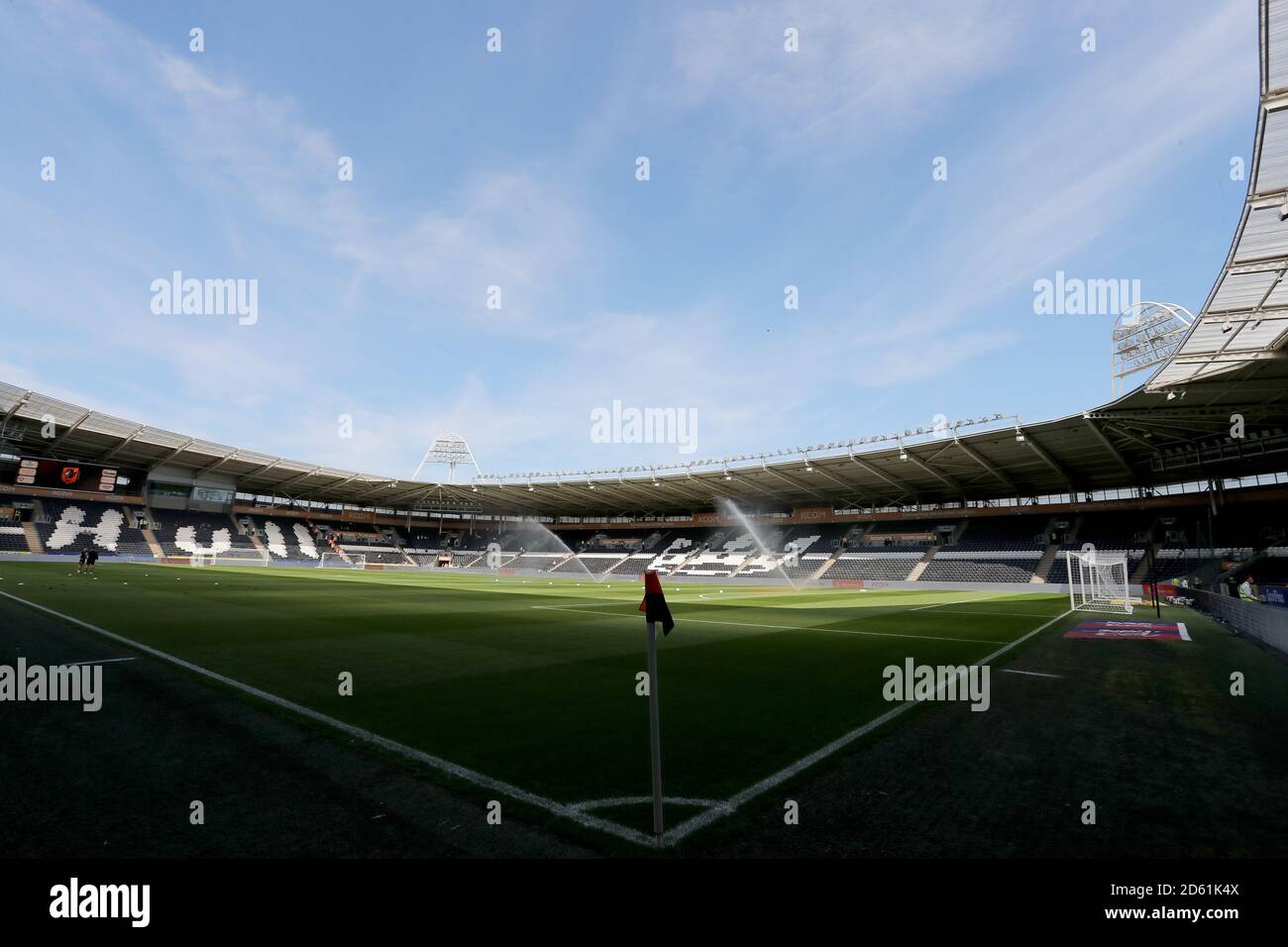 General view of the KCOM Stadium, Hull City's football stadium Stock ...