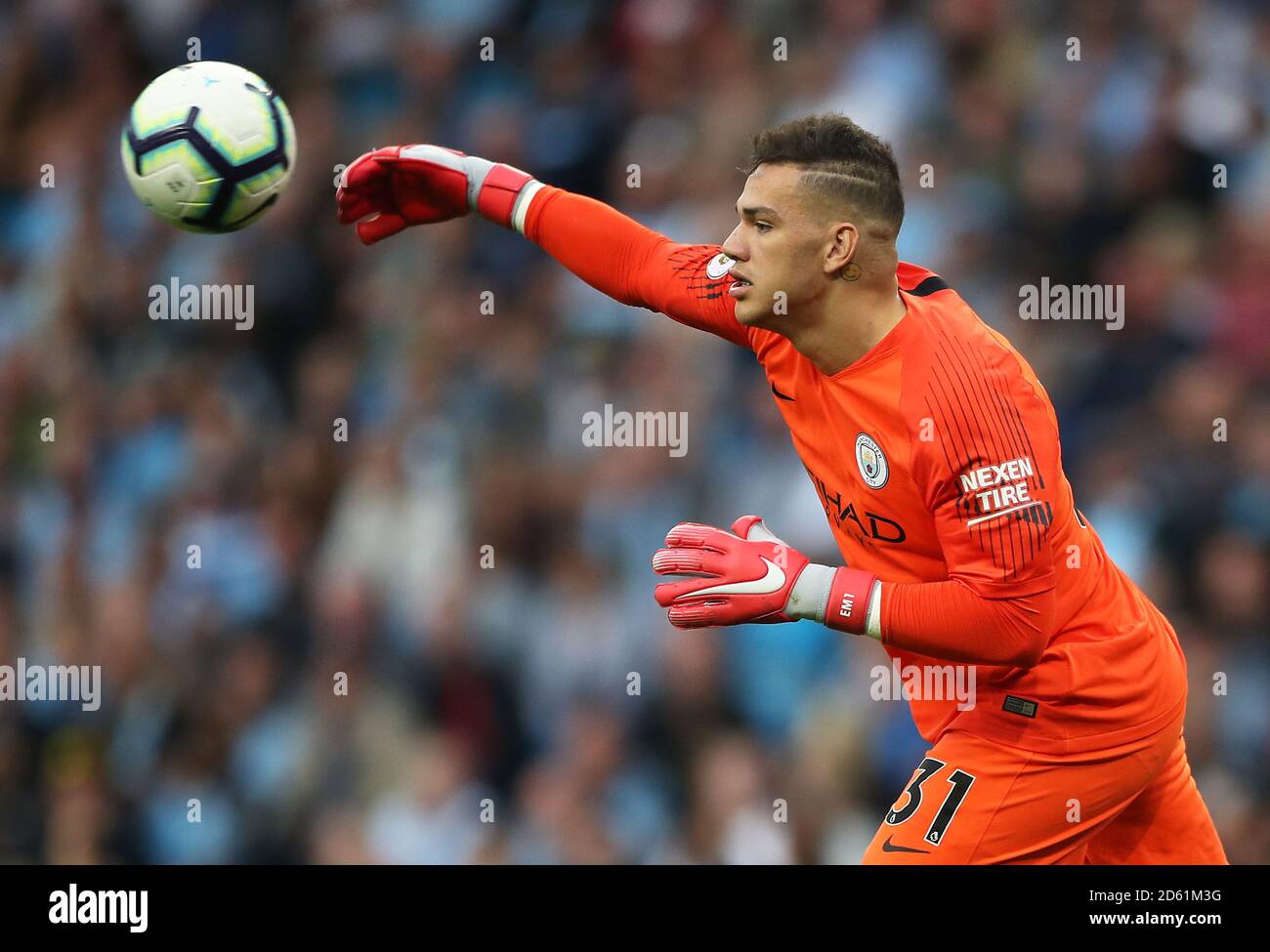 Manchester City goalkeeper Ederson Stock Photo - Alamy
