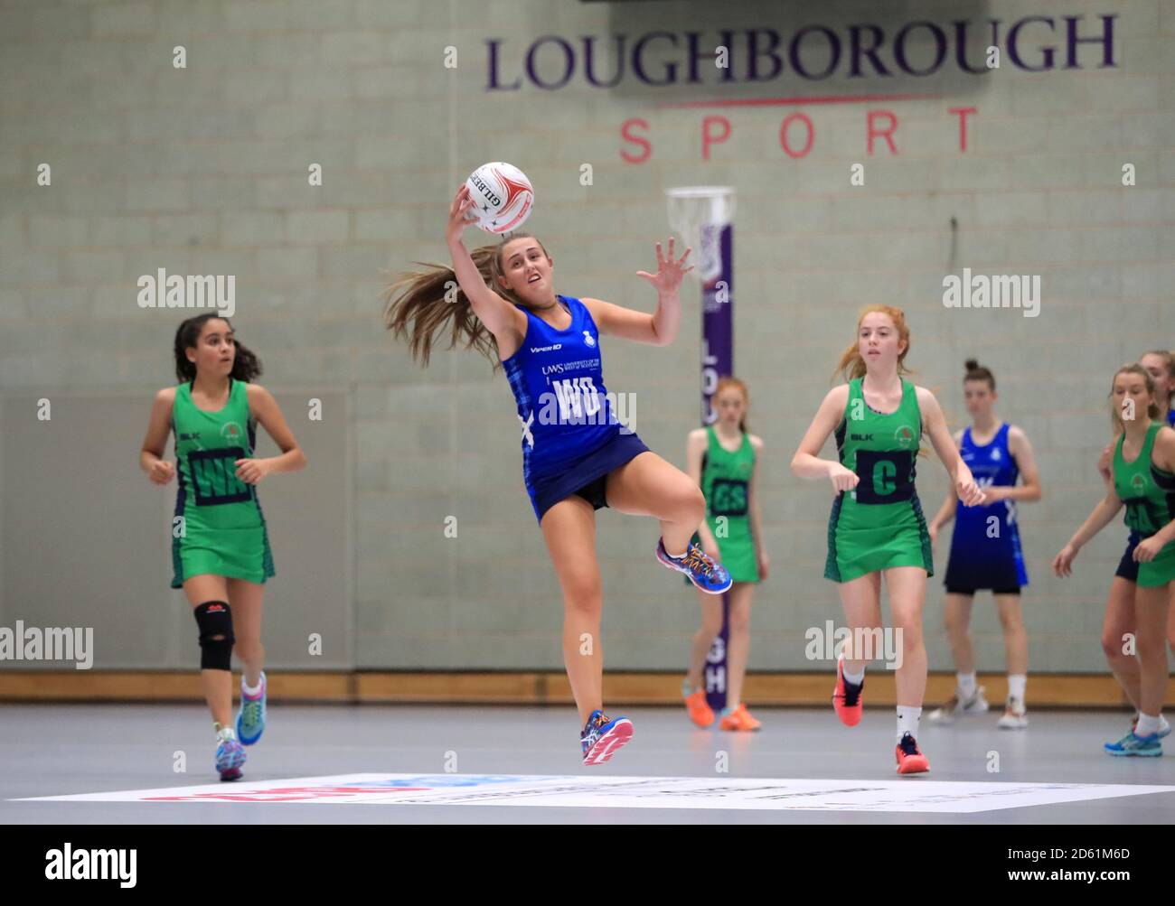 Netball Scotland and Netball Northern Ireland in action during the ...