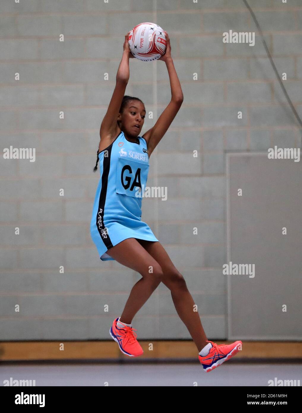 Surrey Storm and Manchester Thunder in action during the Netball bronze ...