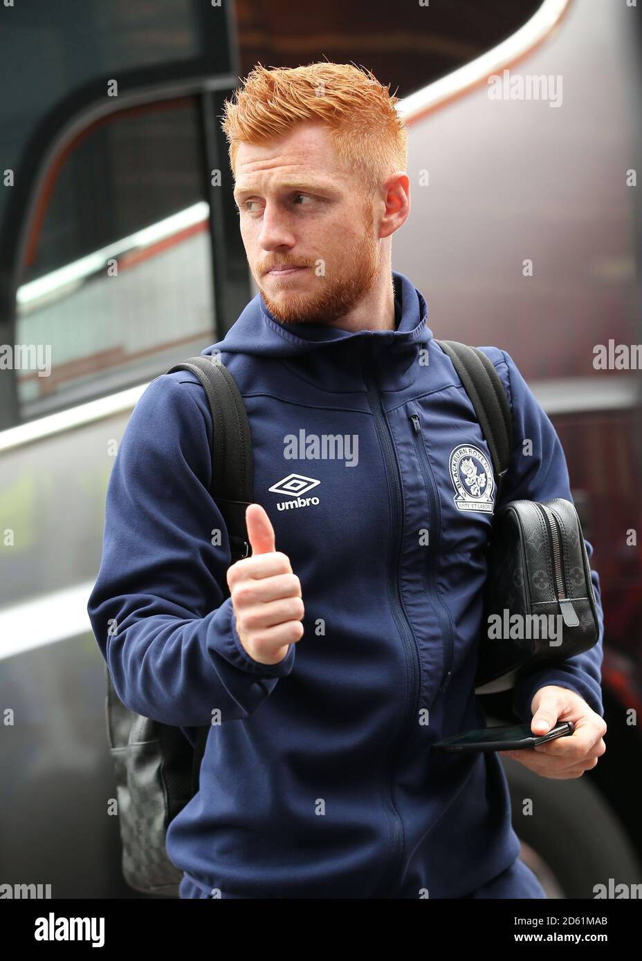 Blackburn Rovers' Harrison Reed arrives at Ashton Gate Stock Photo - Alamy