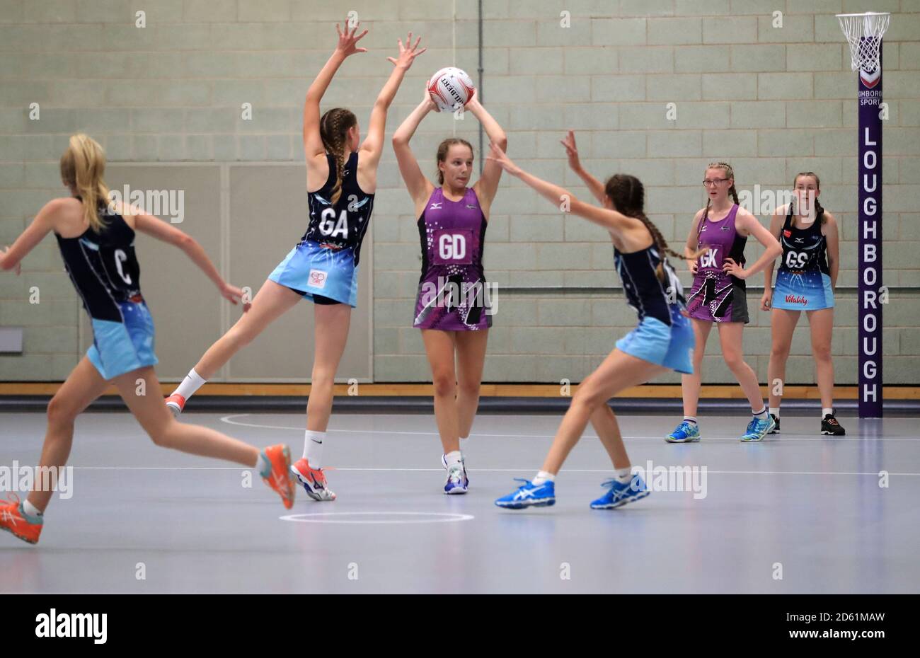 Mavericks and Severn Stars in action during the Netball gold medal ...