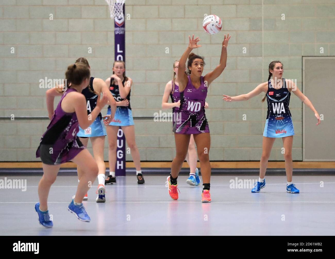 Mavericks and Severn Stars in action during the Netball gold medal ...