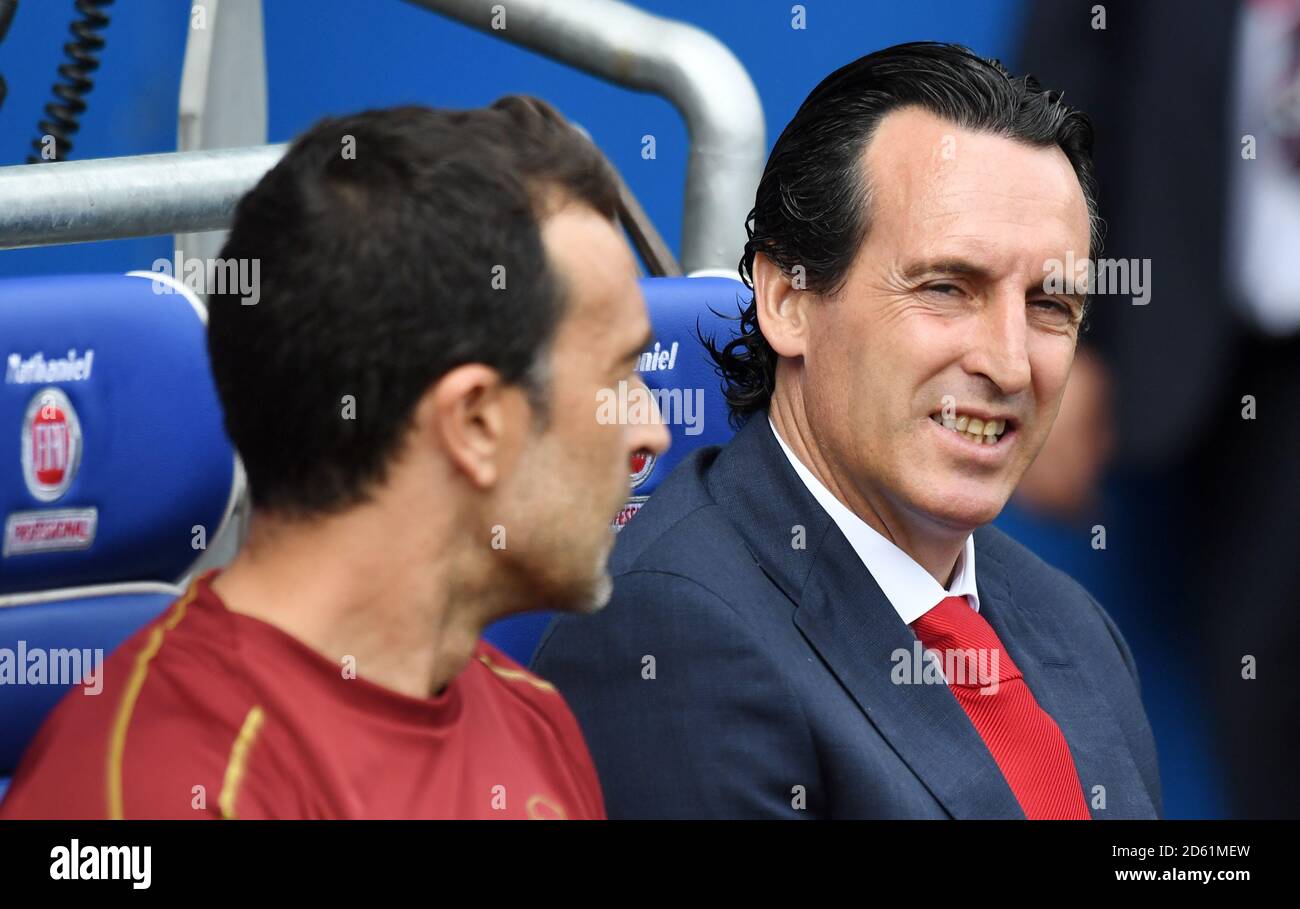 Arsenal manager Unai Emery Stock Photo - Alamy Arsenal manager Unai Emery Stock Photo - Alamy