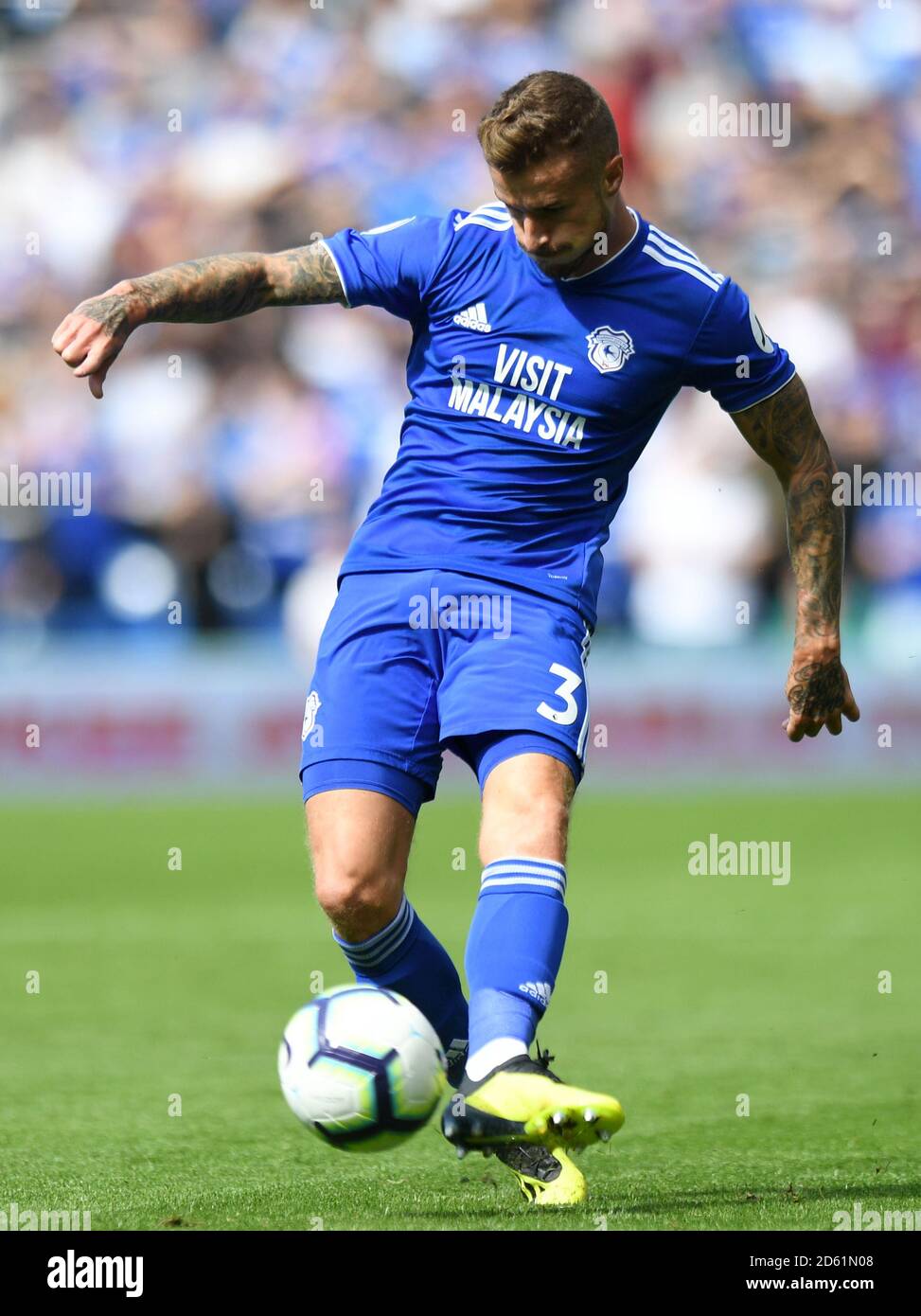 Cardiff City's Joe Bennett Stock Photo - Alamy