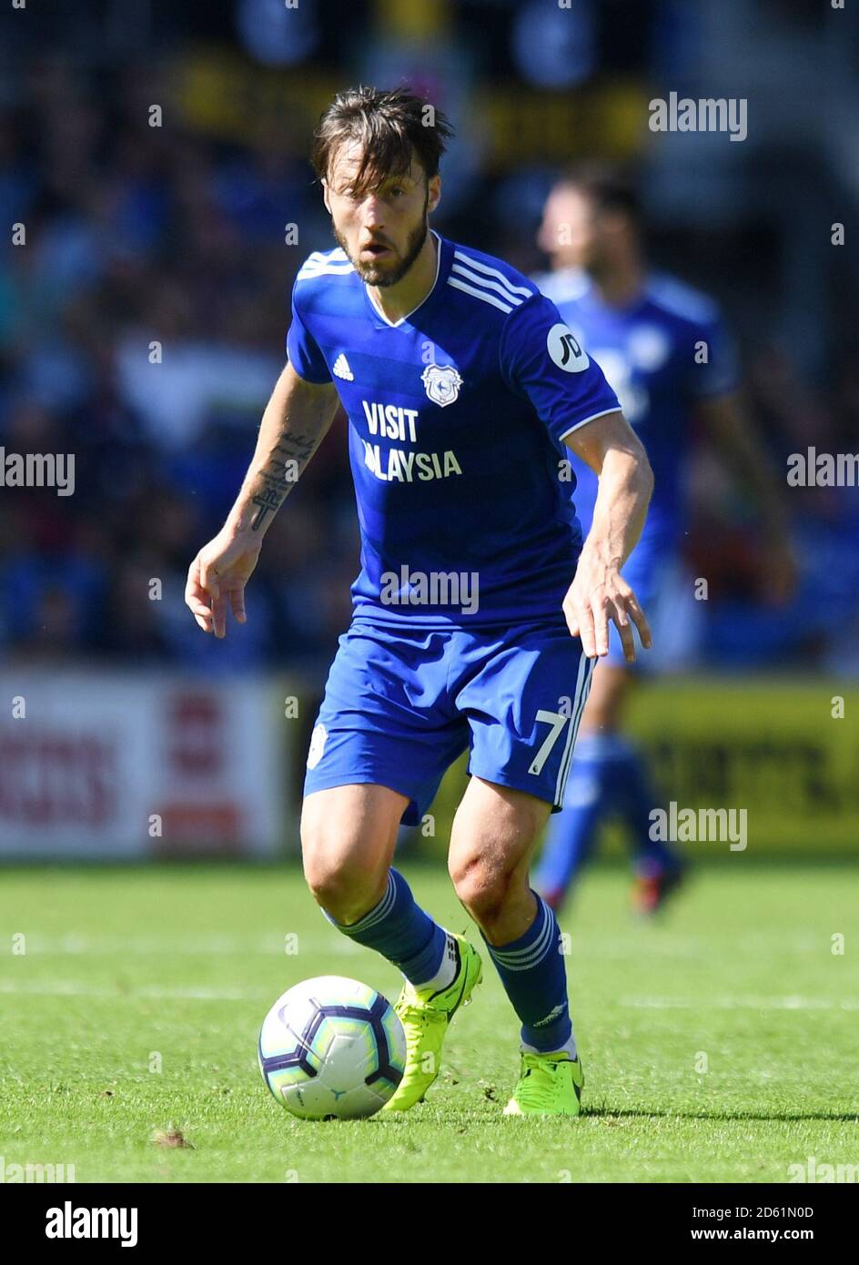 Cardiff City's Harry Arter Stock Photo - Alamy