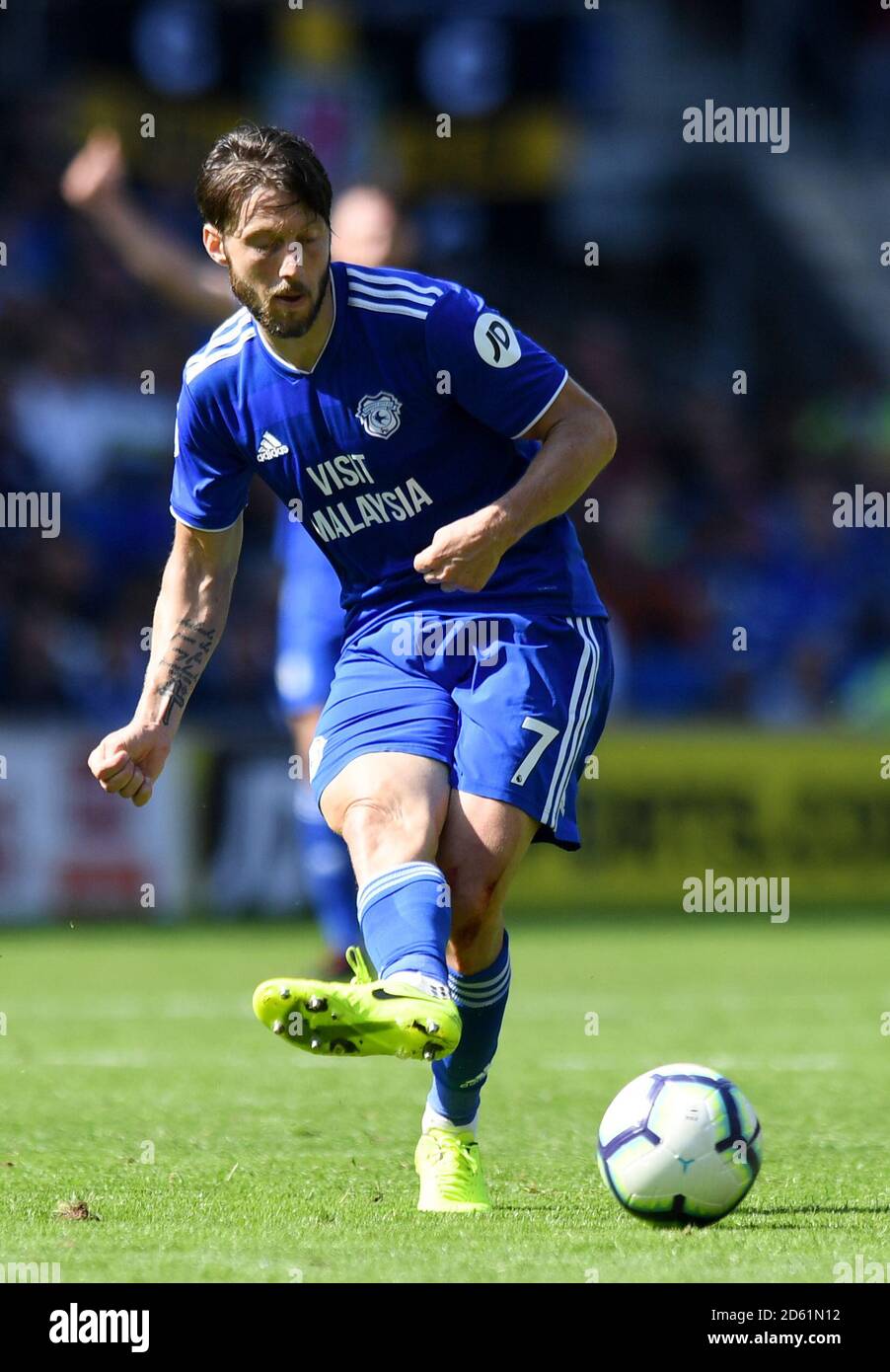 Cardiff City's Harry Arter Stock Photo - Alamy