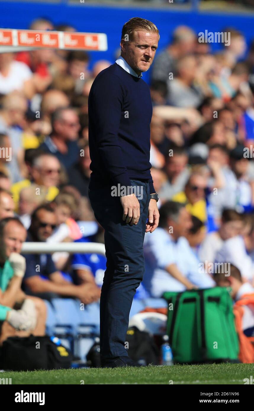 Birmingham City manager Garry Monk Stock Photo - Alamy