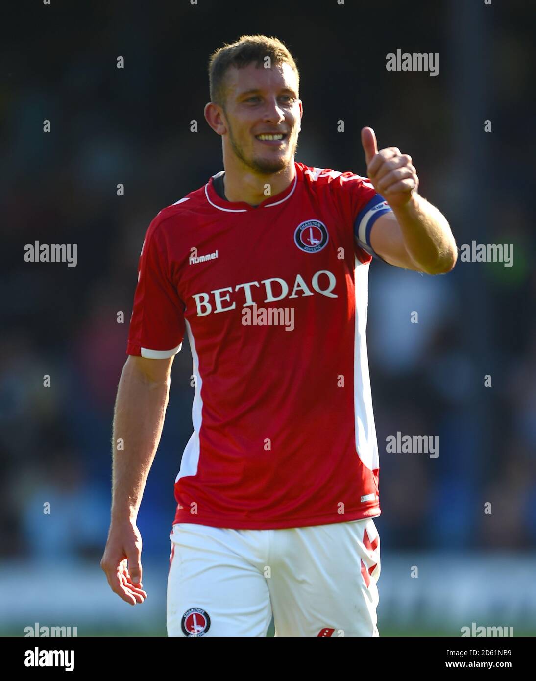 Charlton Athletic's Jason Pearce Stock Photo - Alamy