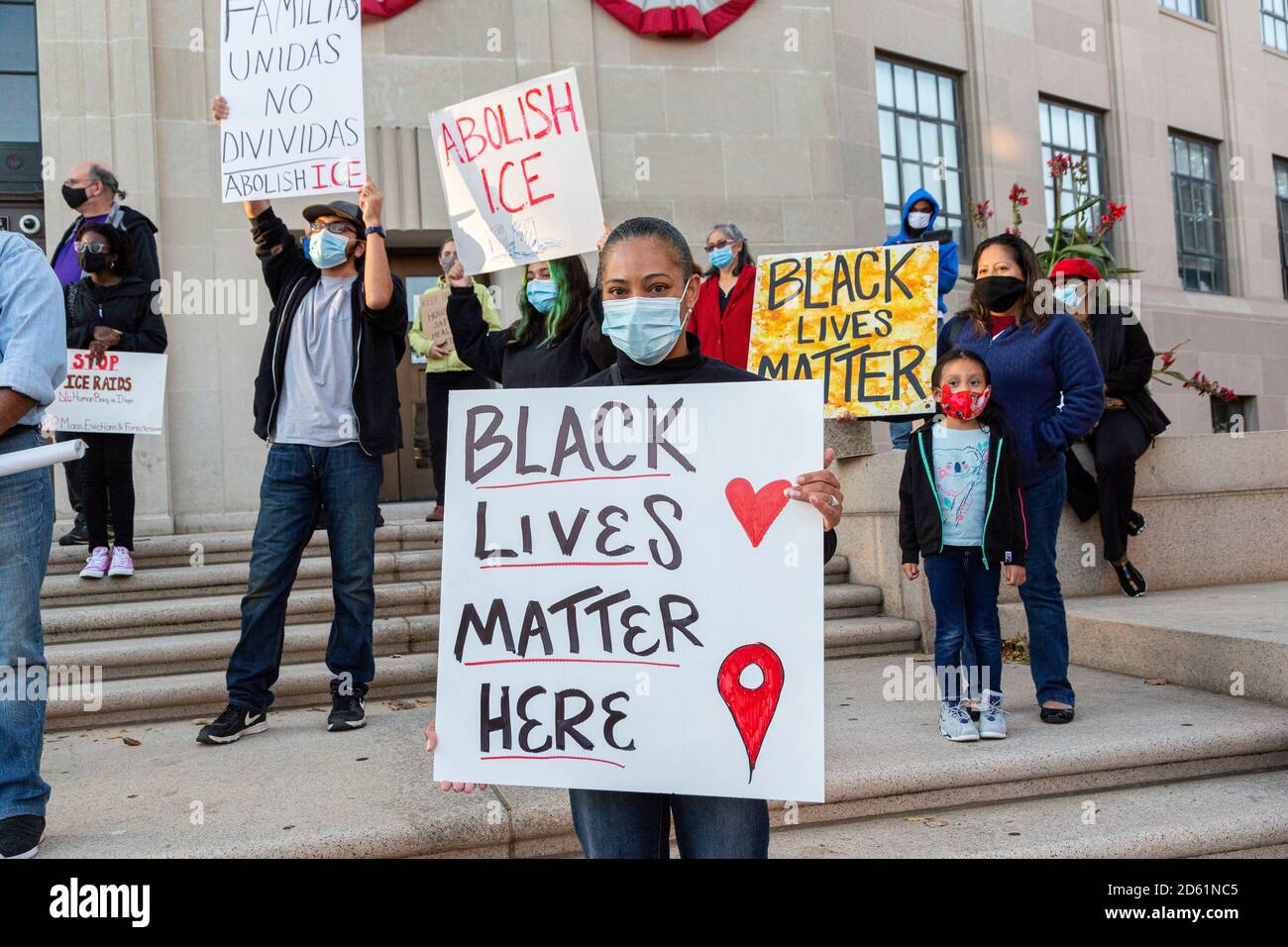 Stop ice raids hi-res stock photography and images - Alamy