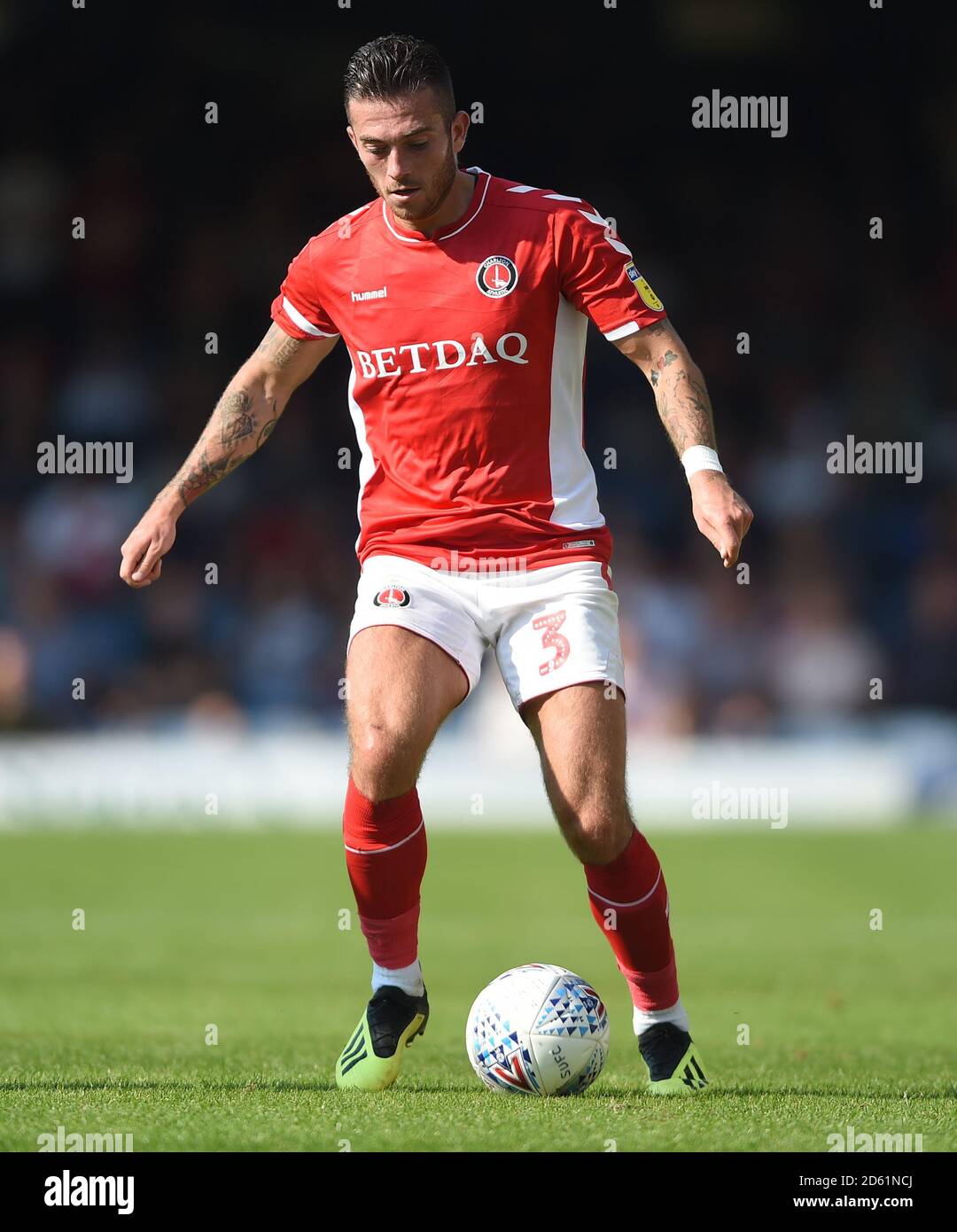 Charlton Athletic's Lewis Page Stock Photo - Alamy