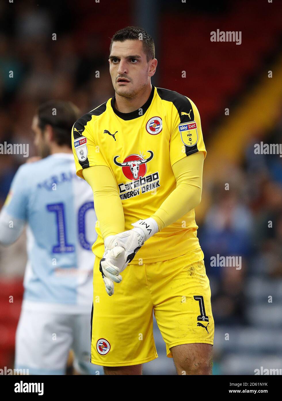 Reading goalkeeper Vito Mannone Stock Photo - Alamy