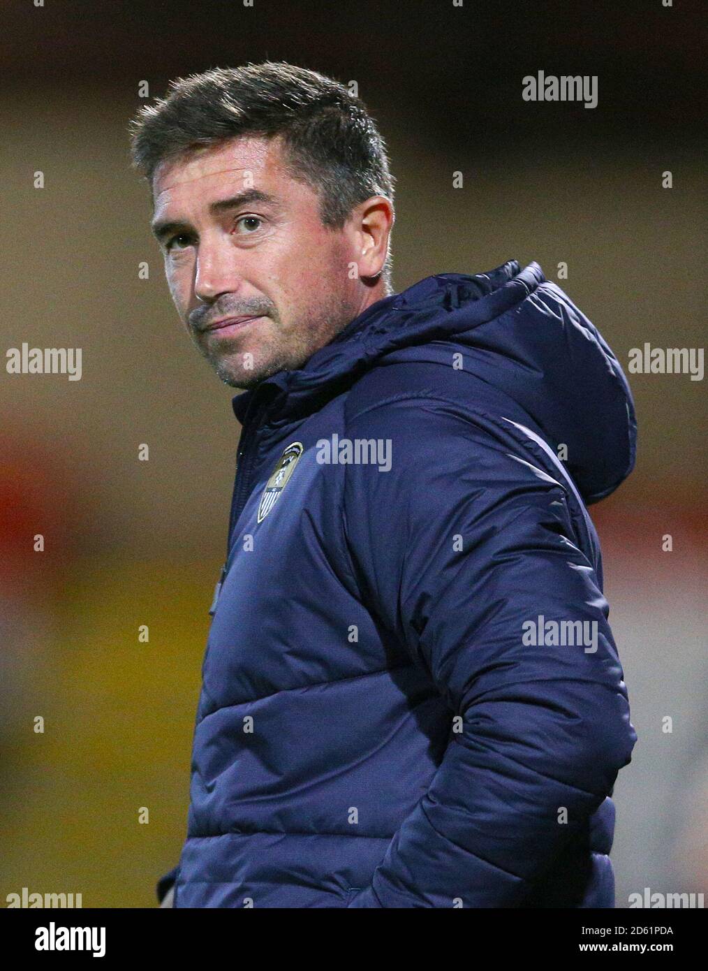 Notts County's manager Harry Kewell Stock Photo - Alamy