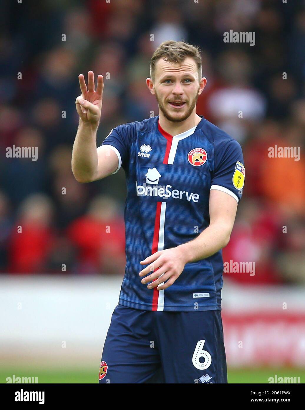 Walsall's Nicky Devlin Stock Photo - Alamy