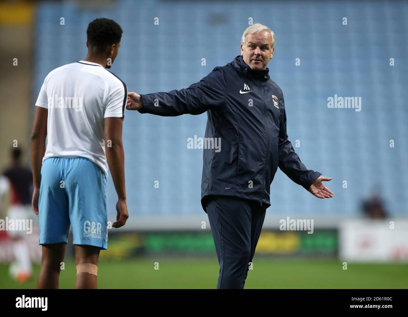Coventry City assistant manager Adi Viveash Stock Photo - Alamy
