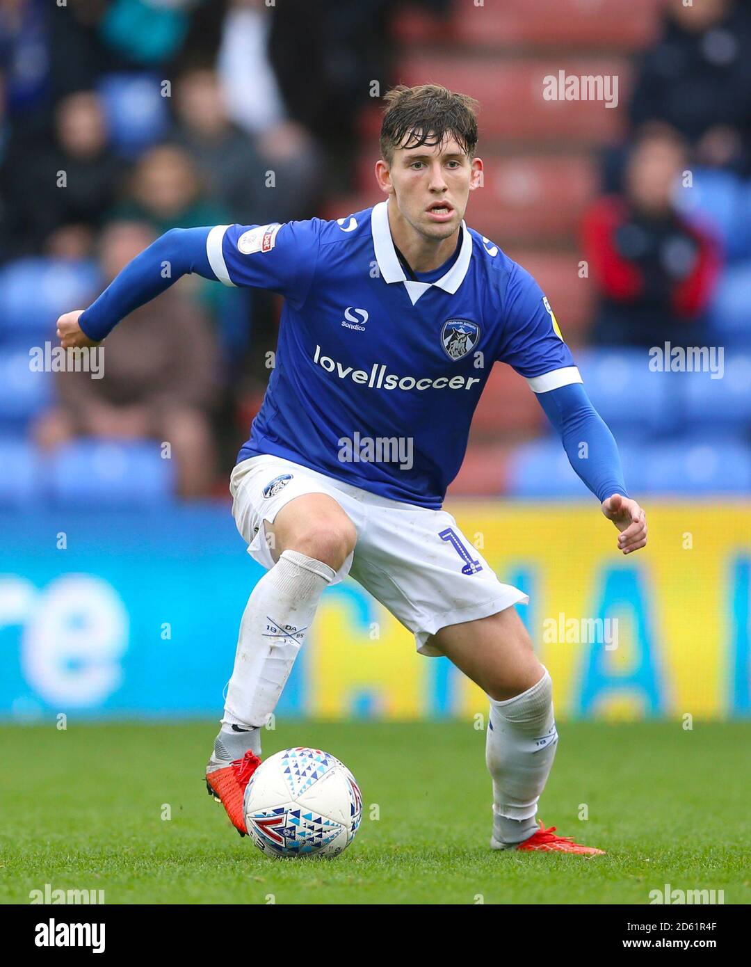 Oldham Athletic's Callum Lang Stock Photo - Alamy