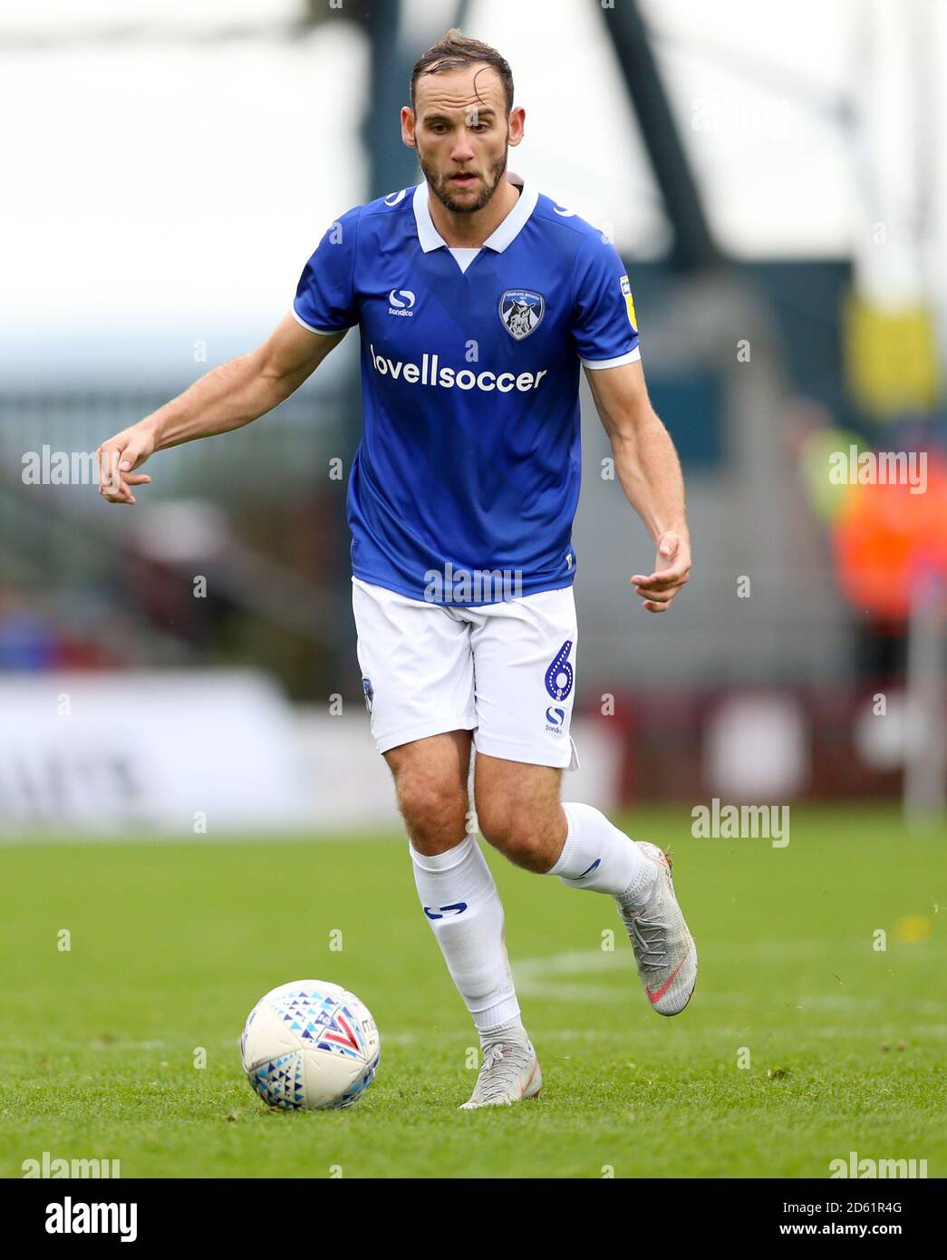 Oldham Athletic's Dan Gardner Stock Photo - Alamy