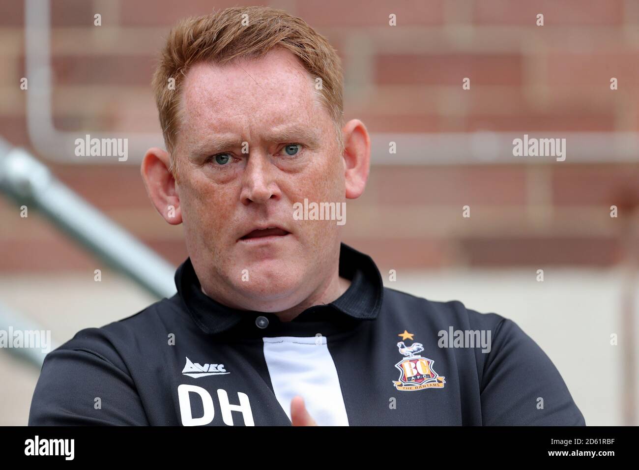 Bradford City manager David Hopkin Stock Photo - Alamy