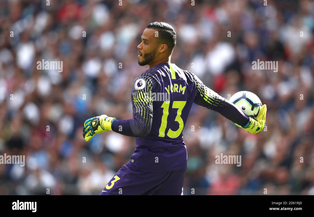 Tottenham Hotspur goalkeeper Michel Vorm Stock Photo - Alamy