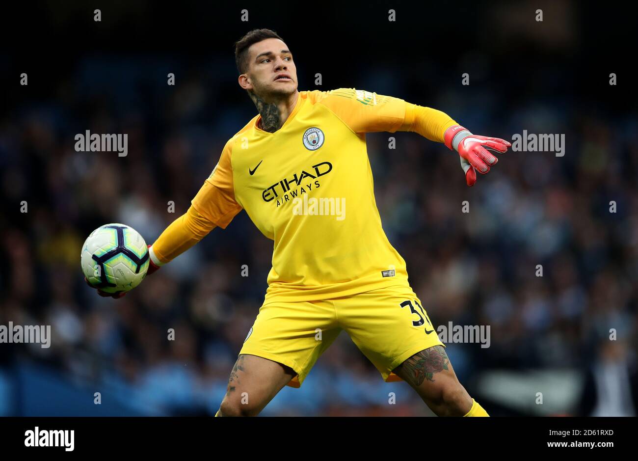 Manchester City goalkeeper Ederson Stock Photo - Alamy