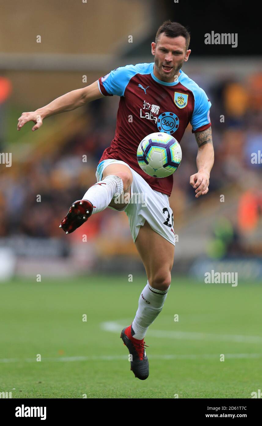 Burnley's Phillip Bardsley Stock Photo - Alamy