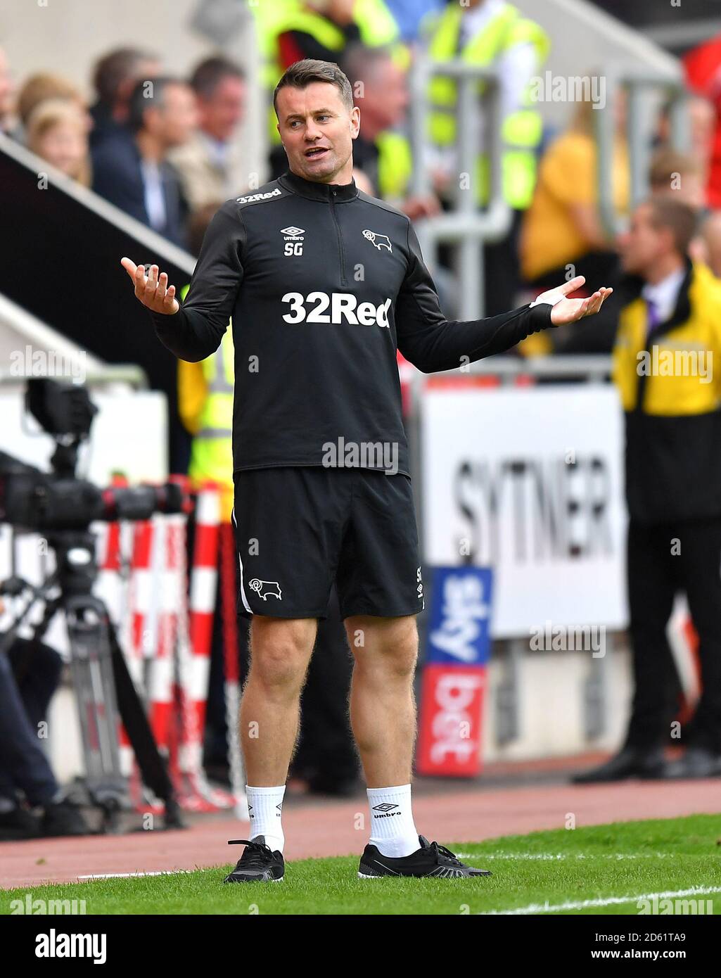 Derby County goalkeeping coach Shay Given Stock Photo - Alamy