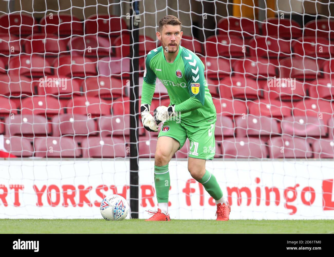 Charlton Athletic Goalkeeper Jed Steer Stock Photo - Alamy