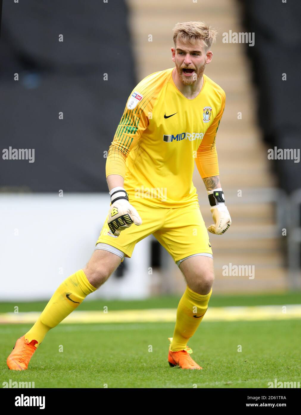 Coventry City goalkeeper Lee Burge Stock Photo - Alamy