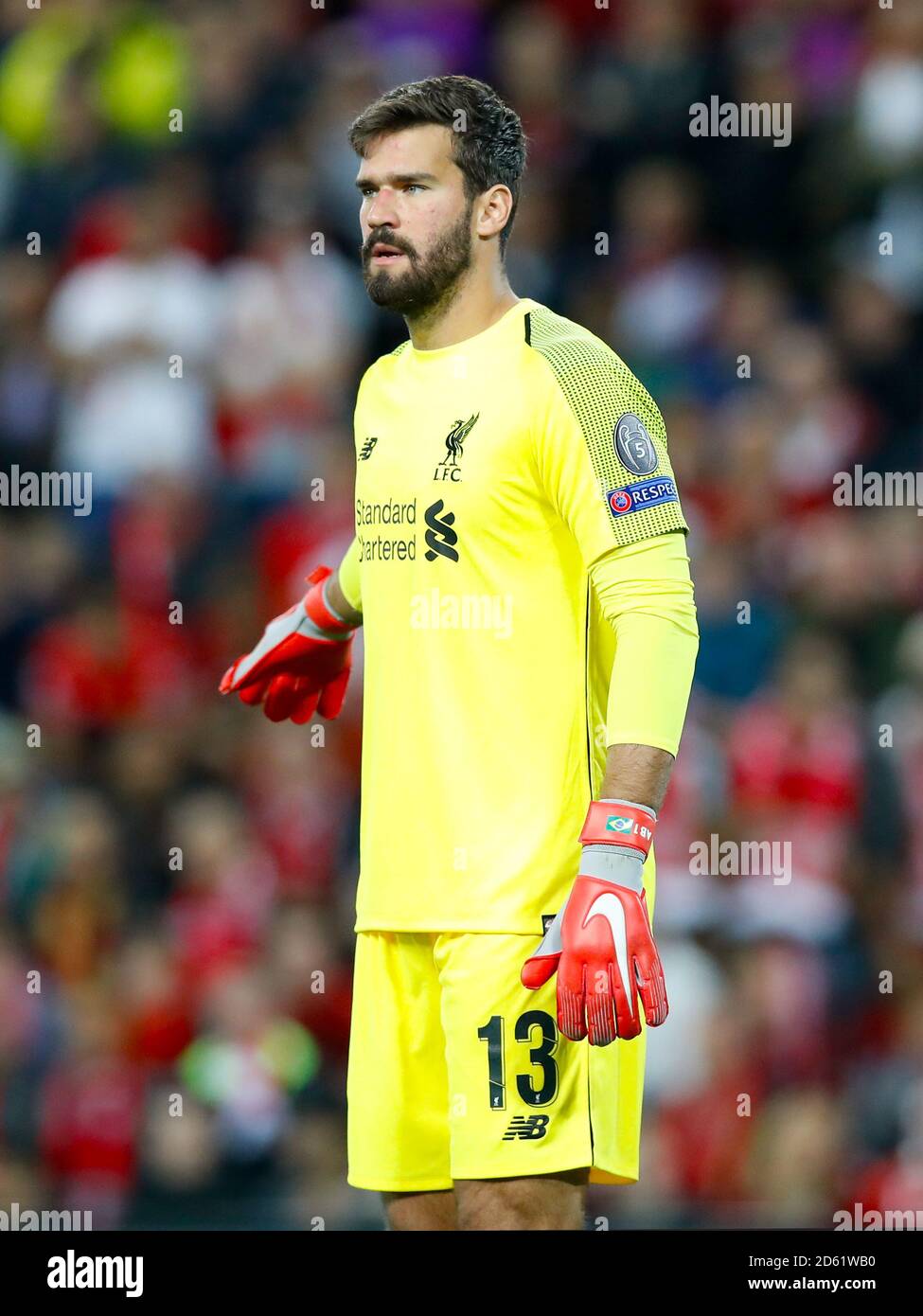 Liverpool goalkeeper Alisson Becker Stock Photo - Alamy