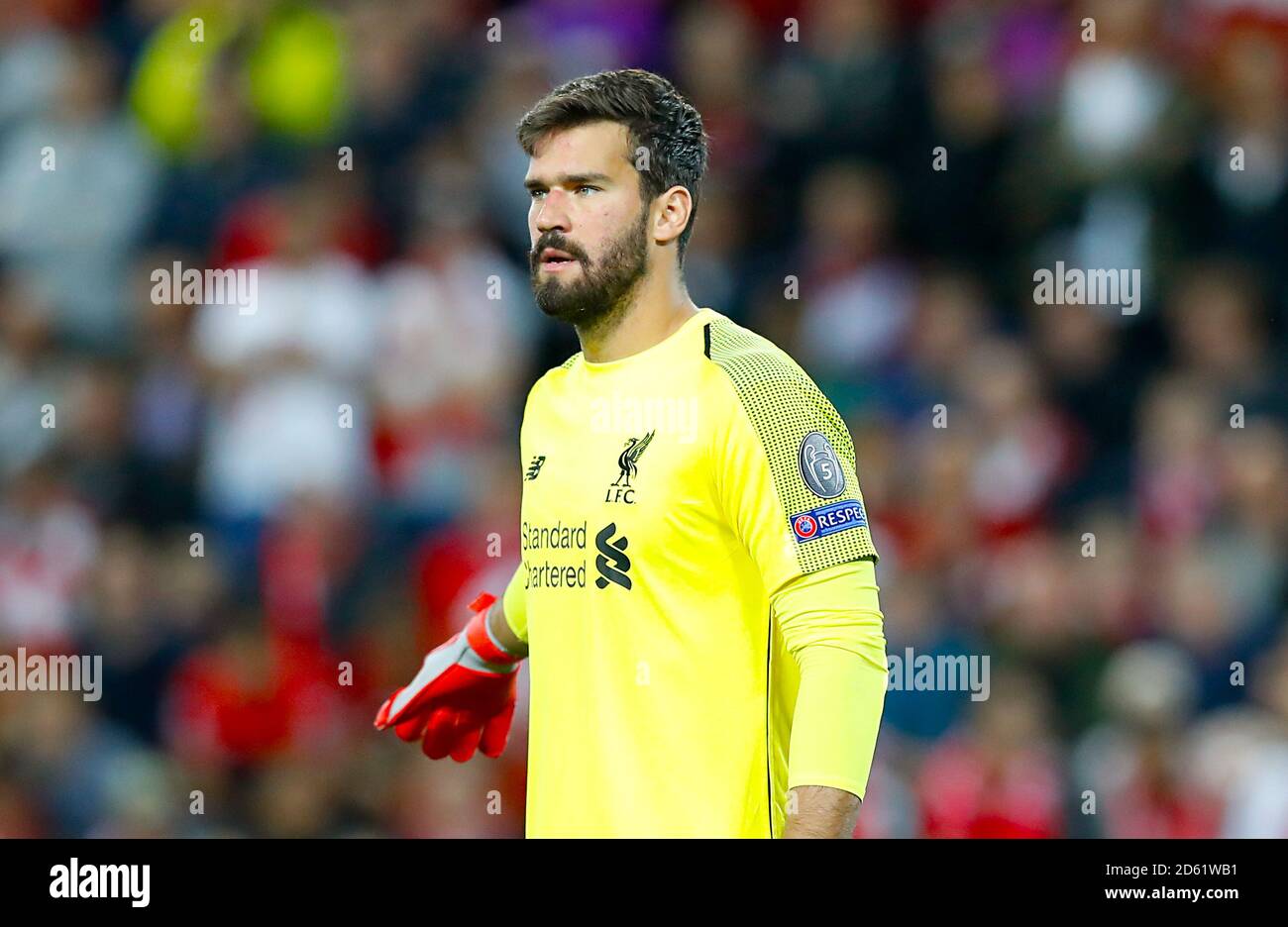 Liverpool goalkeeper Alisson Becker Stock Photo - Alamy