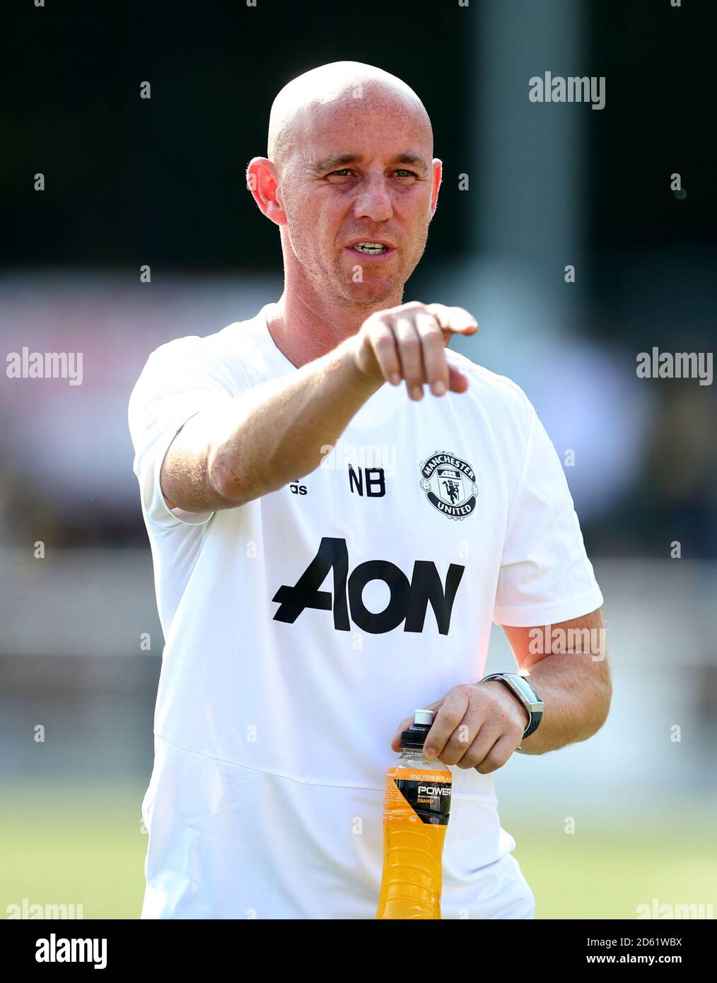 Manchester United's coach Nicky Butt Stock Photo - Alamy