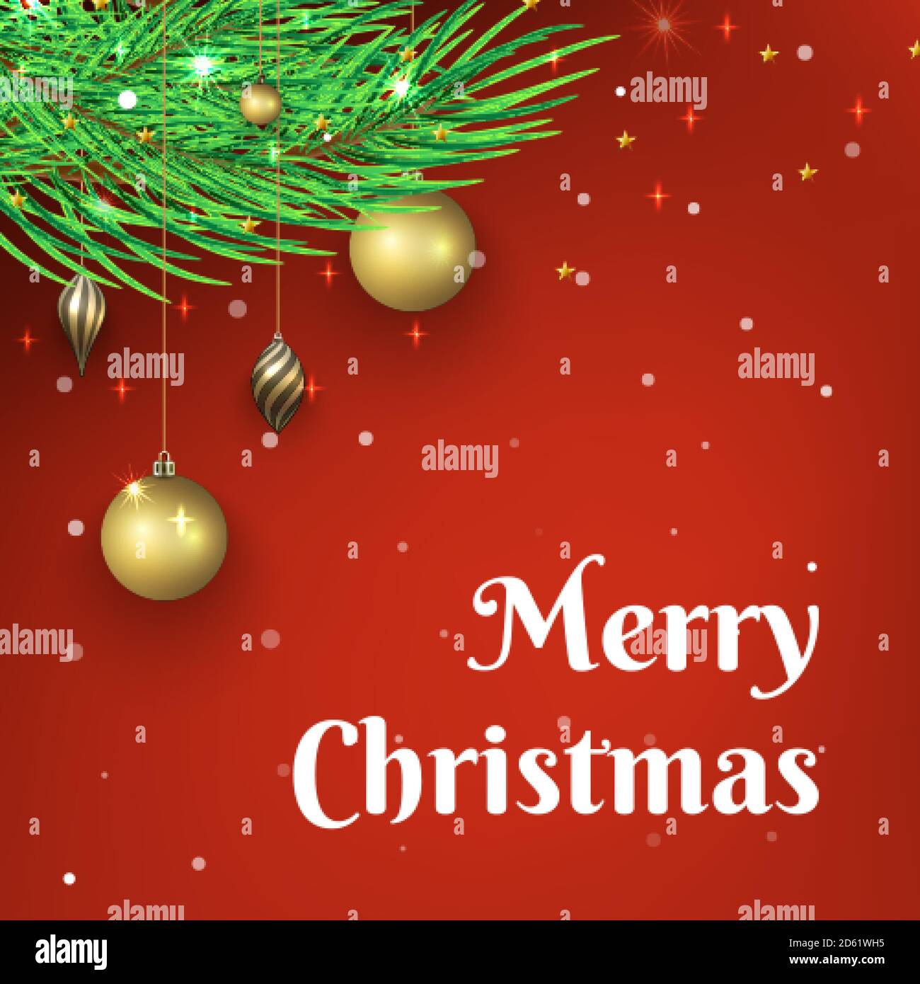 Gold ball ornament Stock Vector Images - Alamy