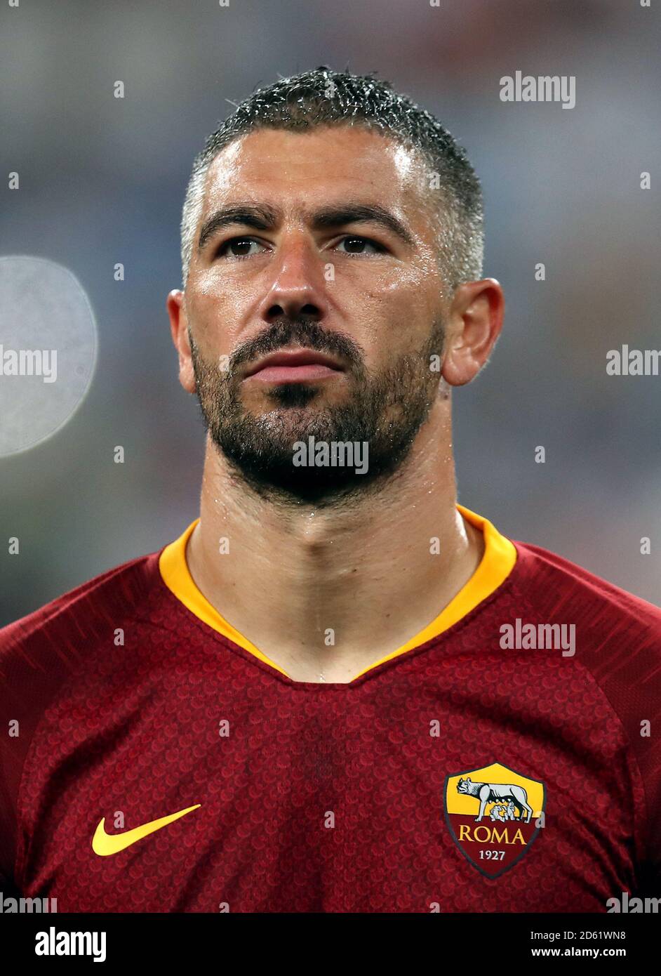 Aleksandar Kolarov, AS Roma Stock Photo - Alamy