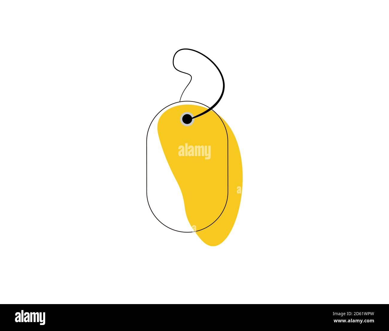 Label Flat Icon on white background in vector illustration Stock Vector ...