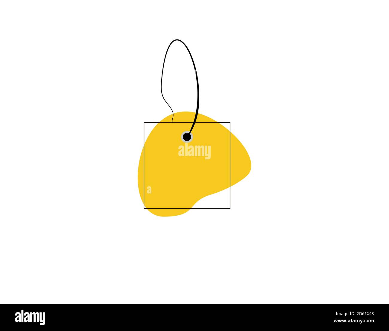 Label Flat Icon on white background in vector illustration Stock Vector ...