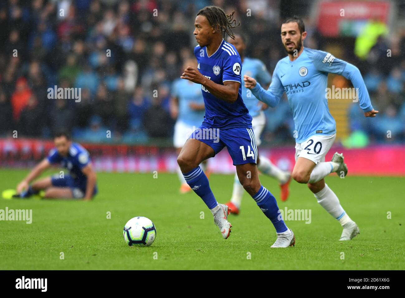 Cardiff City's Bobby Reid in action Stock Photo - Alamy