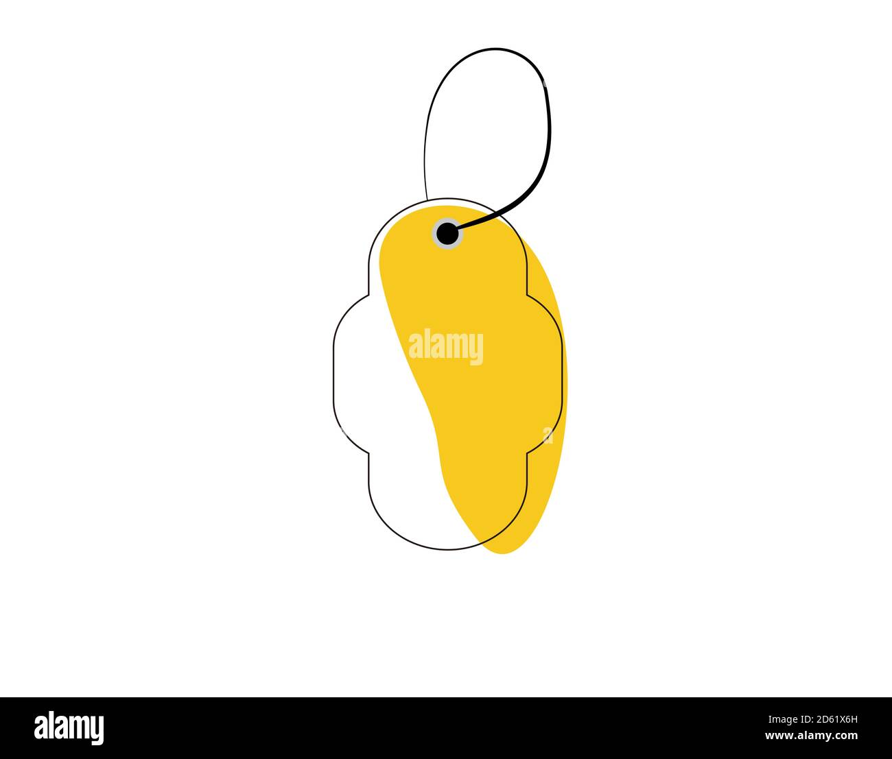 Label Flat Icon on white background in vector illustration Stock Vector ...