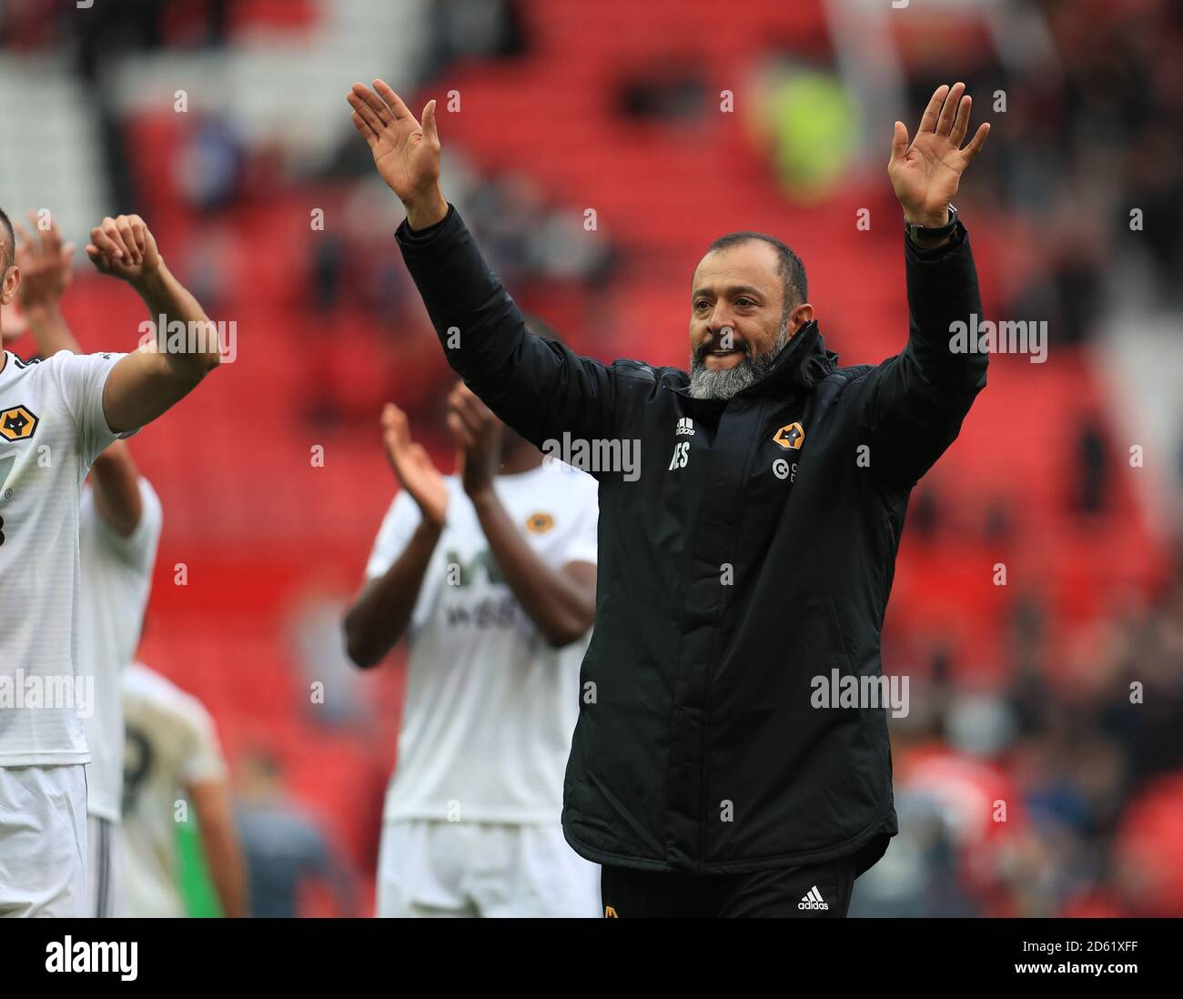 Wolverhampton Wanderers' manager Nuno EspÃ­rito Santo celebrates at the ...