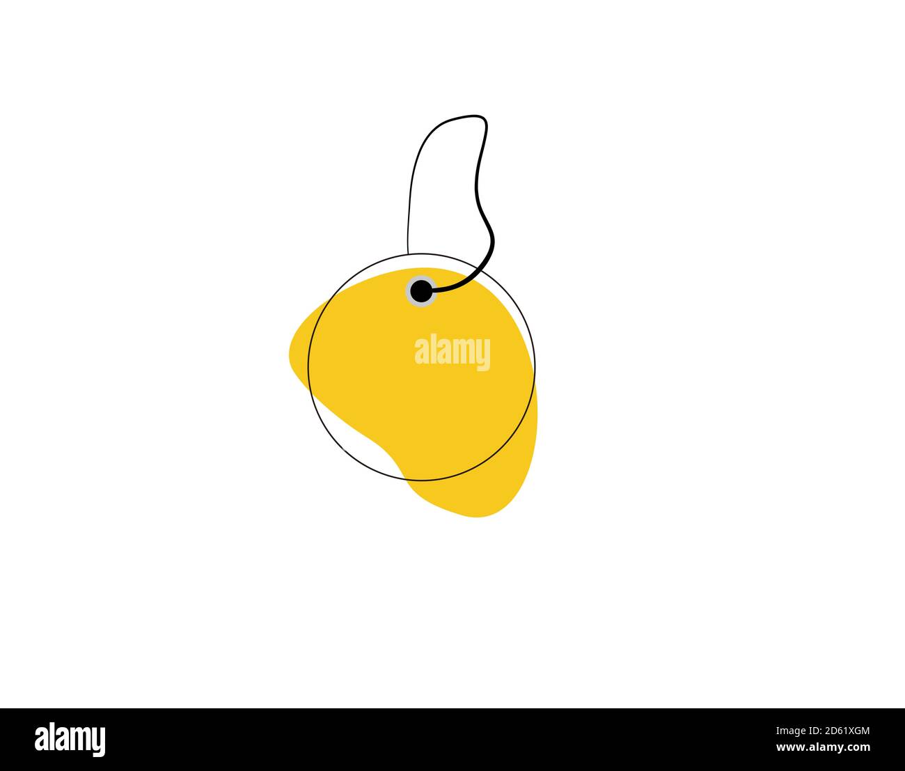 Label Flat Icon on white background in vector illustration Stock Vector ...