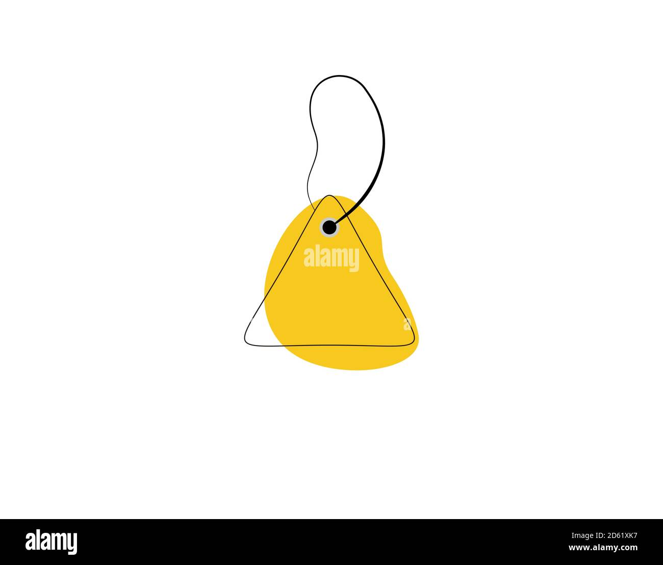 Label Flat Icon on white background in vector illustration Stock Vector ...
