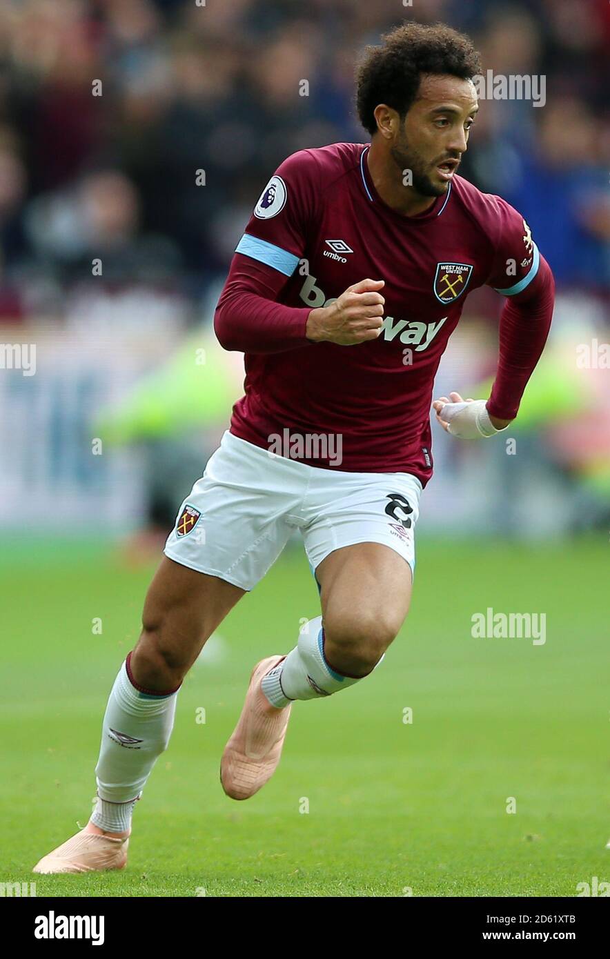 West Ham United's Felipe Anderson Stock Photo - Alamy