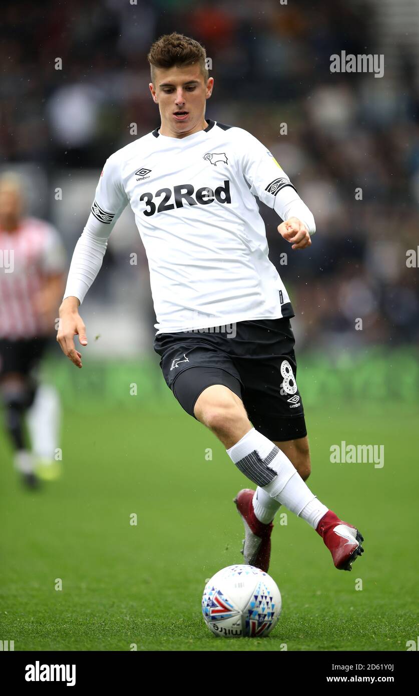 Mason Mount, Derby County Stock Photo - Alamy