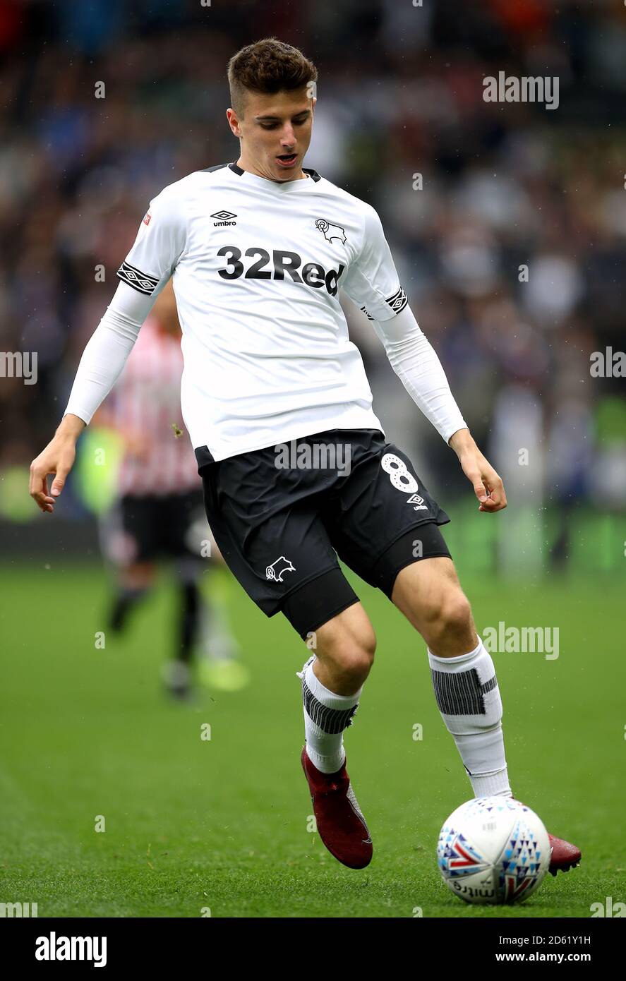 Mason Mount, Derby County Stock Photo - Alamy