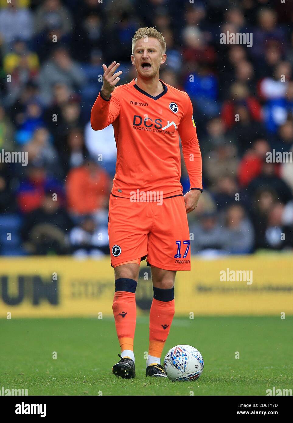 Millwall's Byron Webster Stock Photo - Alamy