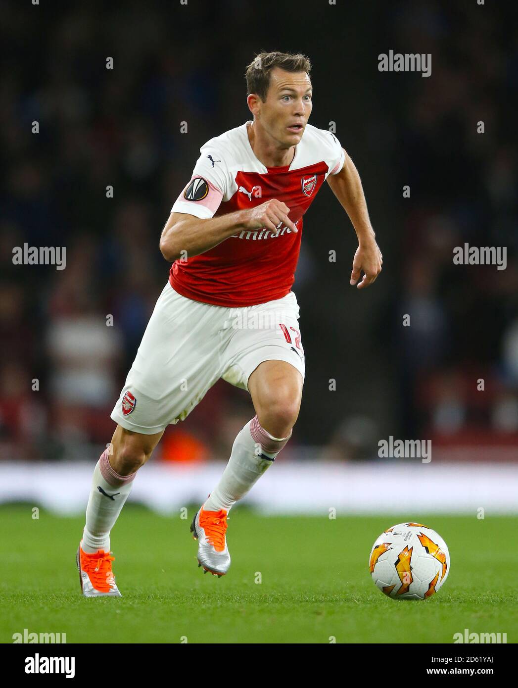 Arsenal's Stephan Lichtsteiner Stock Photo - Alamy