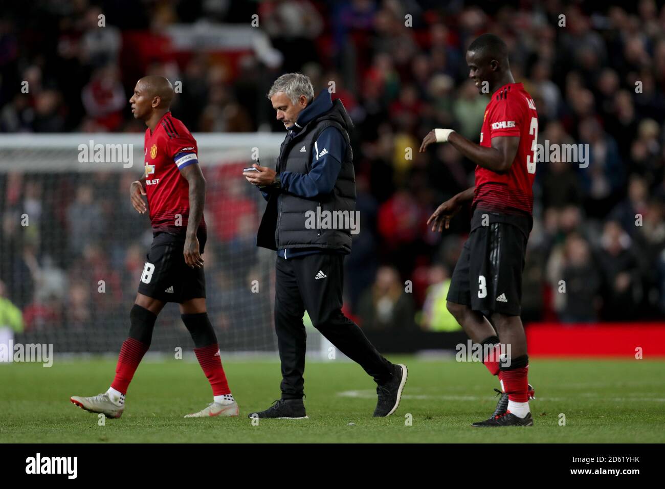 Manchester United manager Jose Mourinho lists his penalty takers Stock ...